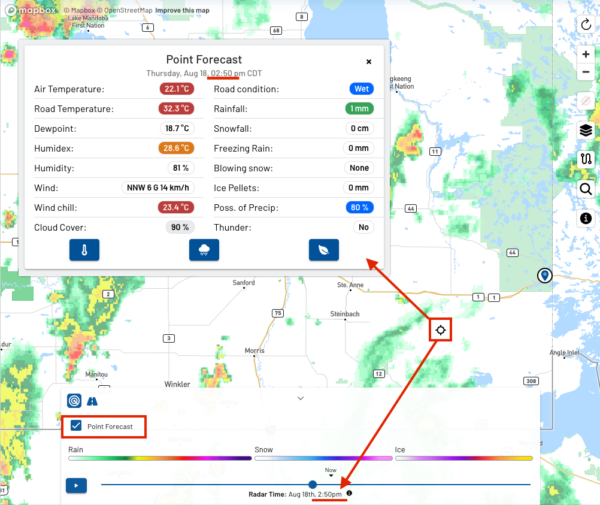 App Feature: Radar - Weatherlogics